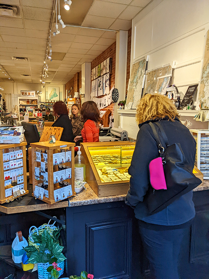 "I'll take one of everything, please!" These shoppers are living out all our retail therapy dreams in this Maine-made paradise.