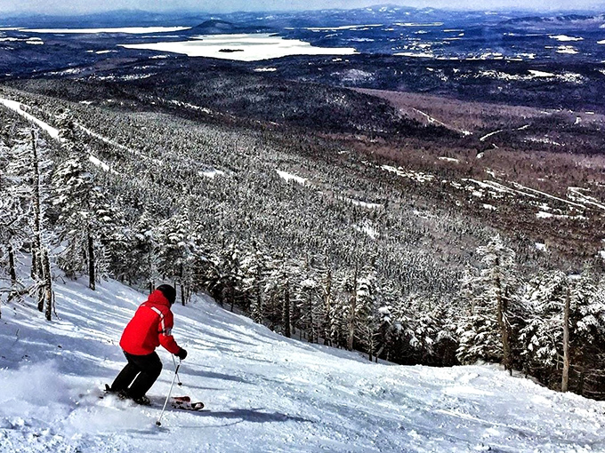 Skiing with a view: Where "hitting the slopes" means getting a front-row seat to nature's IMAX.