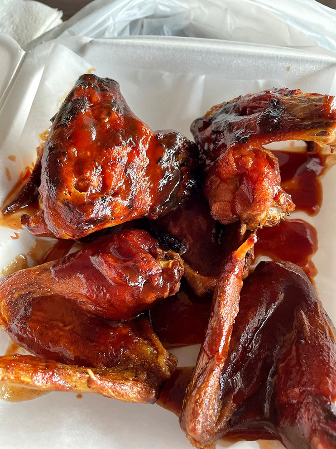 Wings so good, they'll make you forget about buffalo! These smoky beauties are like the Beyoncé of the chicken world - they slay, all day.