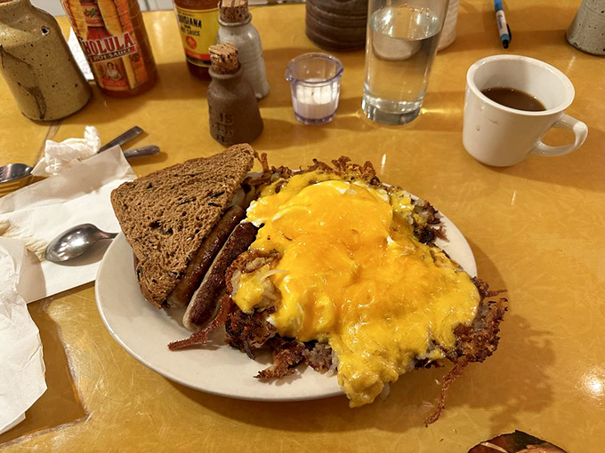 Meet "The Jos&eacute;" - it's not just an omelet, it's a fiesta on a plate. Ole to your taste buds!