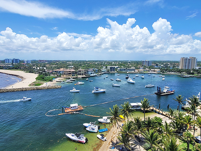 Talk about a room with a view! From up here, you can practically high-five passing pelicans and wave to Cuba.