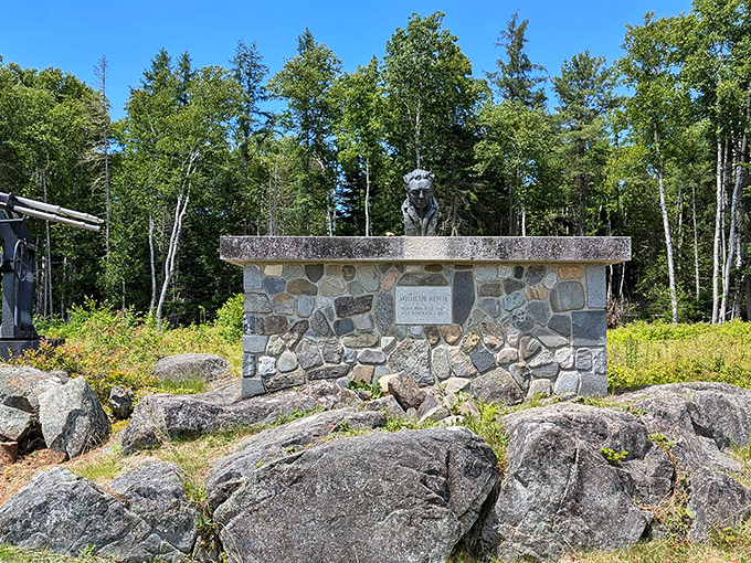 A rocky tribute fit for a scientific rebel. Reich's final resting place is as unconventional as his theories &ndash; no pearly gates, just granite and wilderness.