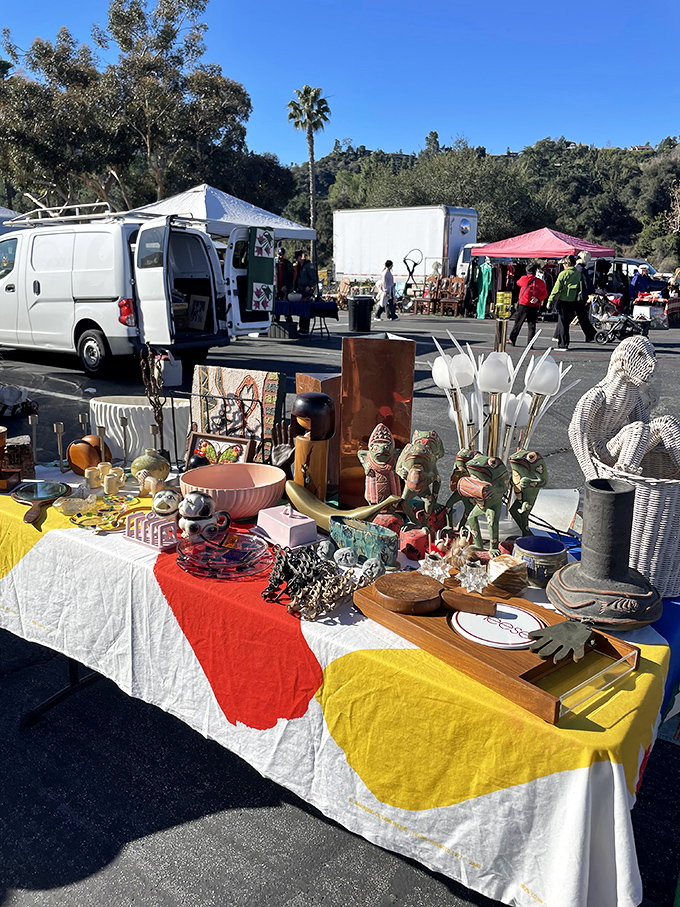 One person's trash is another's treasure trove. This eclectic mix of antiques and oddities is like a real-life game of "I Spy."