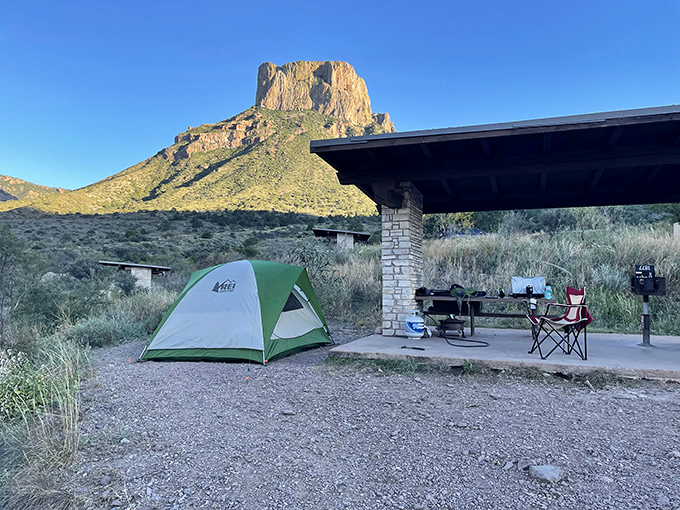 Camping with a view that's better than any 5-star hotel. Who needs room service when you've got star service?