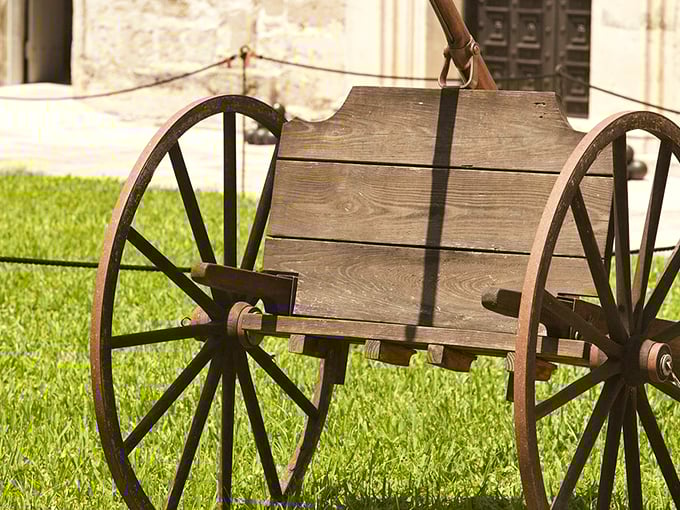The original UPS truck? This wooden wonder makes modern delivery vans look positively futuristic. Amazon Prime, eat your heart out!