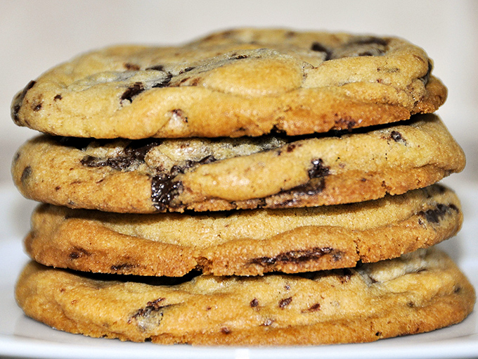 Who says you can't have dessert after your pasty? These chocolate chip cookies are the perfect sweet finale.