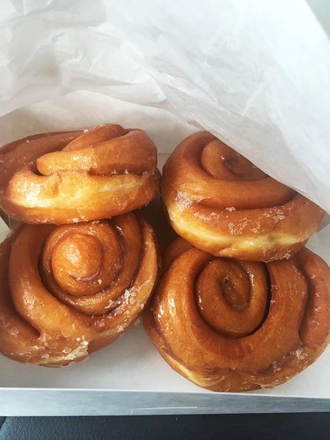 Cinnamon swirls that would make a hypnotist jealous. One bite, and you'll be under their spell.