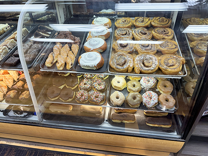 Donut nirvana achieved! These circular delights are so perfectly glazed, they could make Homer Simpson weep with joy.