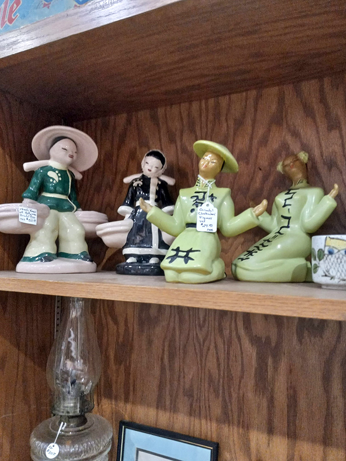 It's a small world after all! These pint-sized porcelain people are serving up a heaping helping of nostalgia with a side of kitsch.