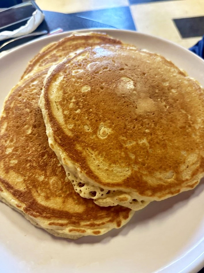 Golden, fluffy, and stacked higher than your weekend to-do list. These pancakes are the carb-loaded hug your taste buds have been craving.