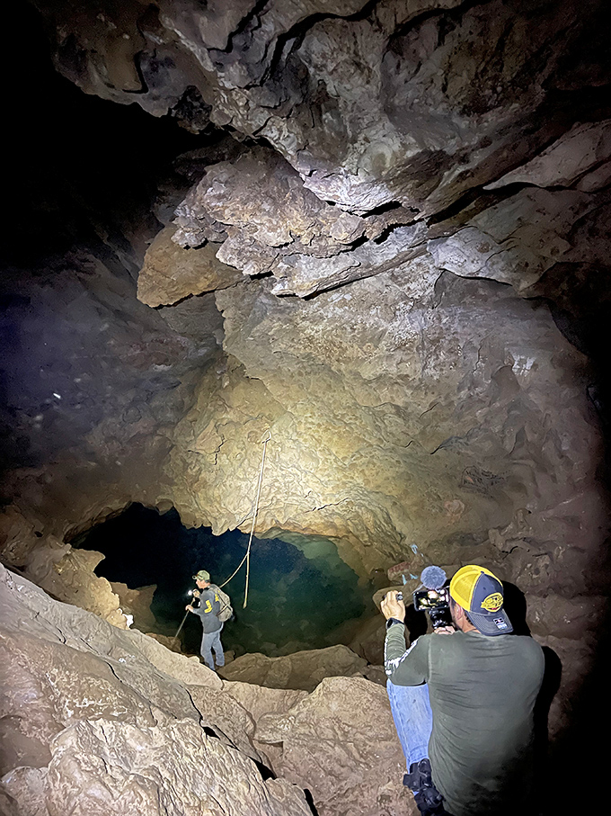 Cave squad goals! These modern-day Goonies are on a treasure hunt for memories (and maybe a few bruises).
