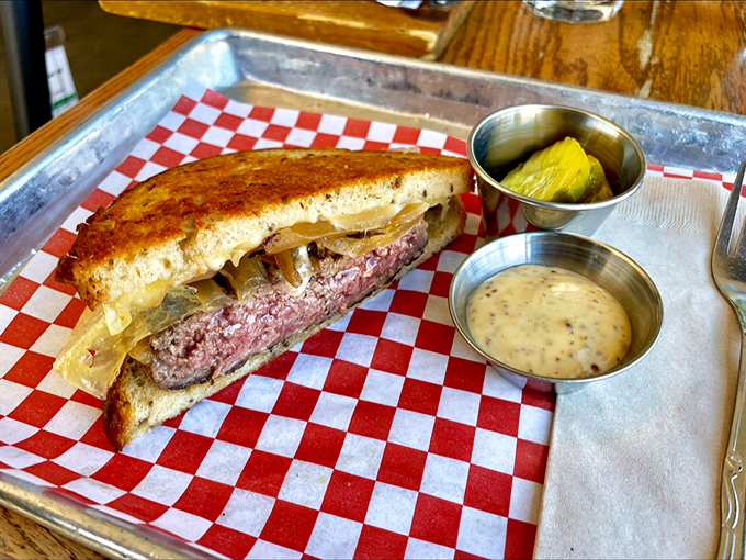 The patty melt: where burger meets grilled cheese in a delicious dance of flavors. It's the rom-com of sandwiches &ndash; cheesy, but irresistible.