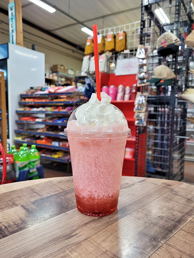 Beat the heat with a sweet treat! This pink shake looks like it could cool down the entire Sonoran Desert.