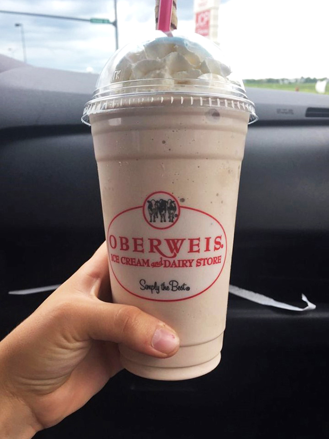 Shake it up, baby! This classic Oberweis shake is thicker than a Chicago winter coat and twice as comforting.