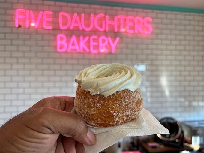 Meet the Vanilla Cream, the James Dean of donuts &ndash; cool, classic, and guaranteed to make you weak in the knees. Resistance is futile!