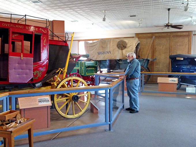 Who needs a DeLorean when you've got a museum like this? Step inside and let the exhibits whisk you away to a time when "streaming" meant something entirely different.