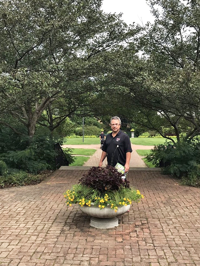 Garden guru or plant whisperer? This green-thumbed magician makes flowers dance to his tune.