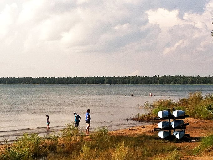 Who needs a gym when you've got nature's treadmill? These beach walkers are getting their steps in with a side of vitamin sea.