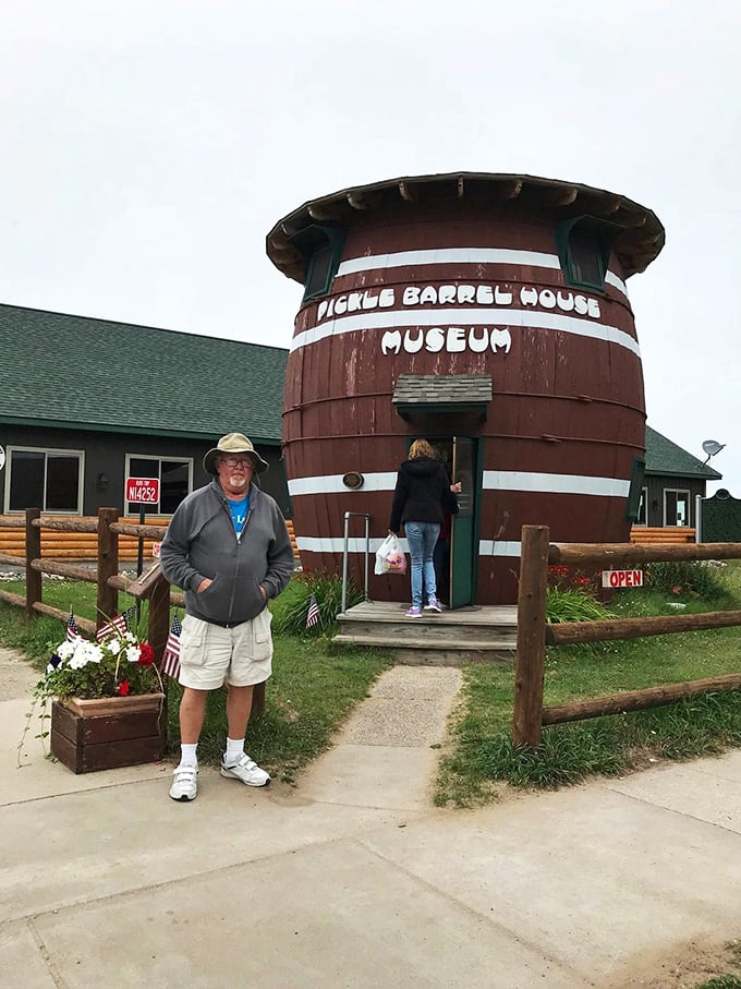 Pickle pilgrims unite! Visitors from far and wide come to marvel at this barrel-shaped wonder, proving that good taste comes in all shapes and sizes.