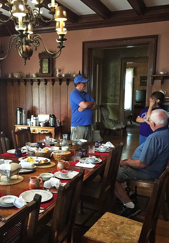 Where every breakfast feels like a command performance. Guests gather to start their day with a feast worthy of center ring.