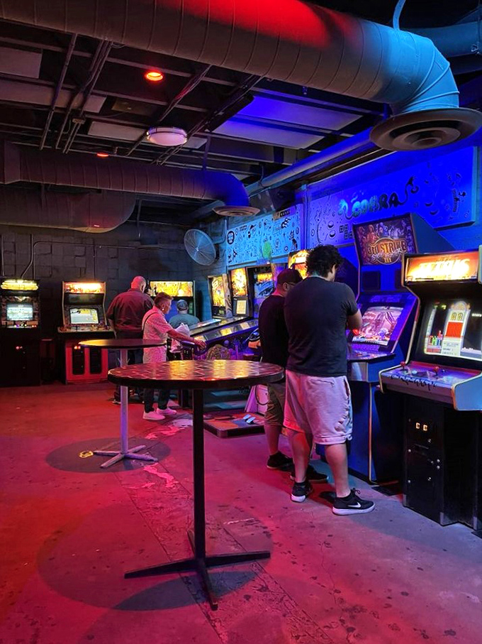 Where else can you find Pac-Man and pinball wizards rubbing elbows? It's like a high school reunion, but everyone's cooler now.