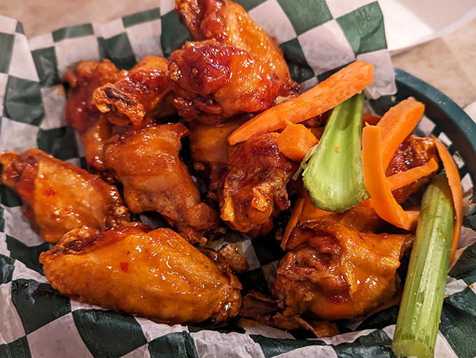 These wings aren't just finger-lickin' good, they're finger-lickin' fantastic! Crispy, saucy, and ready to take your taste buds on a joyride.