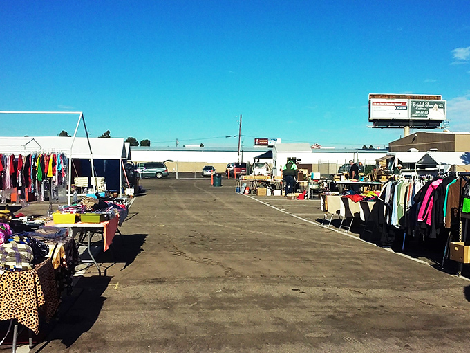 Boulder Highway: Where the road to riches is paved with... well, everything! This outdoor market is a jackpot of junk and jewels.