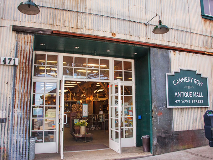 Cannery Row Antiques: Where Steinbeck meets steampunk in a rustic wonderland of maritime memories.