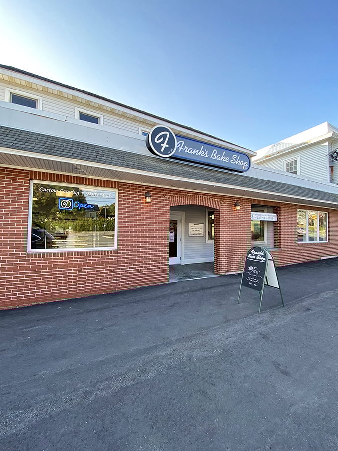 Frank's Bake Shop: Where nostalgia meets buttercream! This unassuming storefront has been satisfying sweet tooths since before TikTok was a twinkle in its creator's eye.