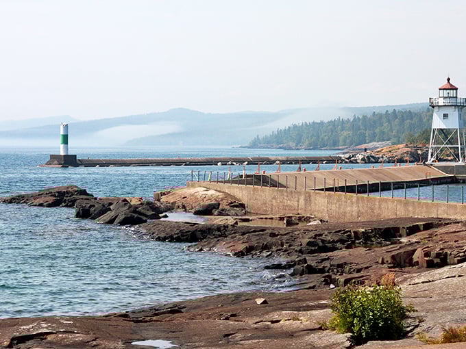 Grand Marais: Where the wild North Shore meets bohemian chic. It's like a Wes Anderson film set, but with better pasties.
