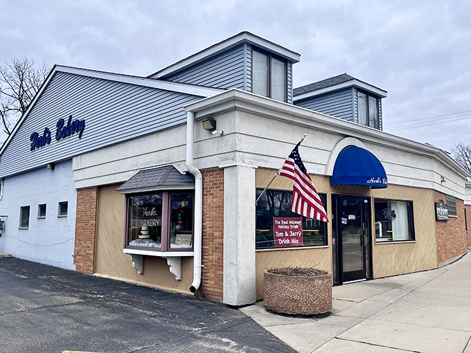 Herb's Bakery: No frills, just thrills for your taste buds. This blue-and-white wonder is a carb lover's paradise.