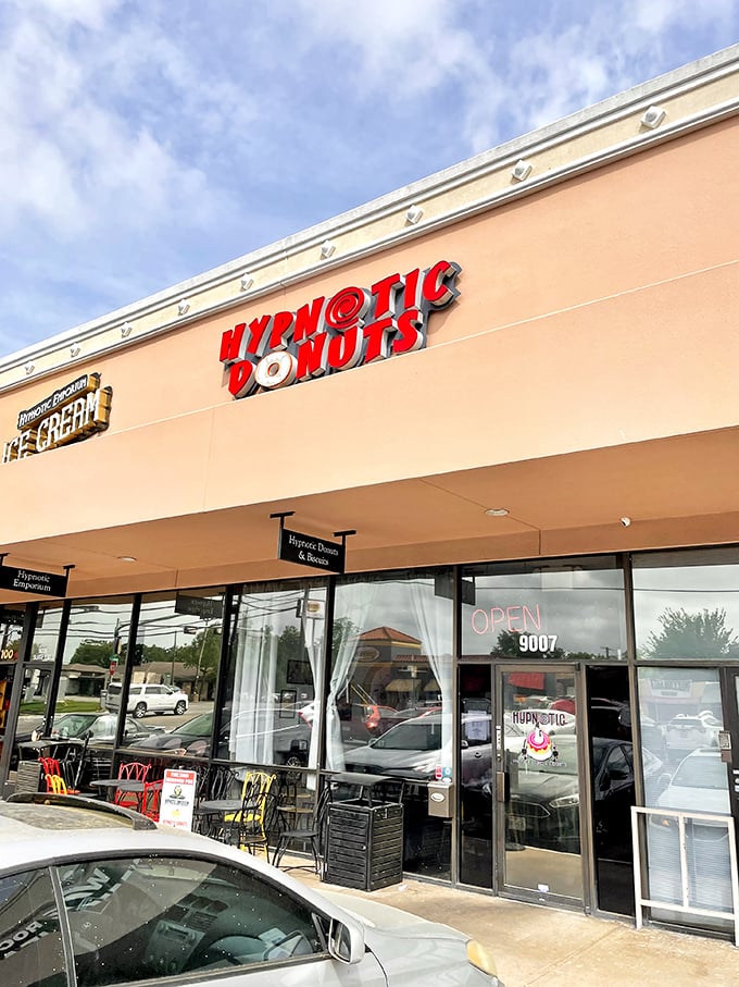 Hypnotic Donuts: Where art meets sugar in a psychedelic dance of flavors. These donuts are trippier than a 60s rock concert.