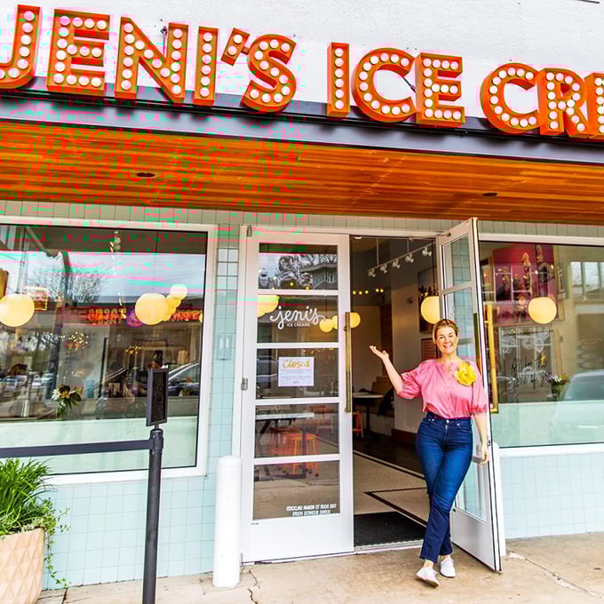 Jeni's: Where ice cream gets a makeover. This sleek shop serves up scoops so pretty, you'll want to Instagram them before devouring.