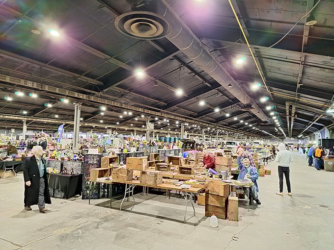 The Kentucky Flea Market: Where "shop 'til you drop" isn't just a saying, it's a way of life. Bring comfortable shoes and an empty trunk!