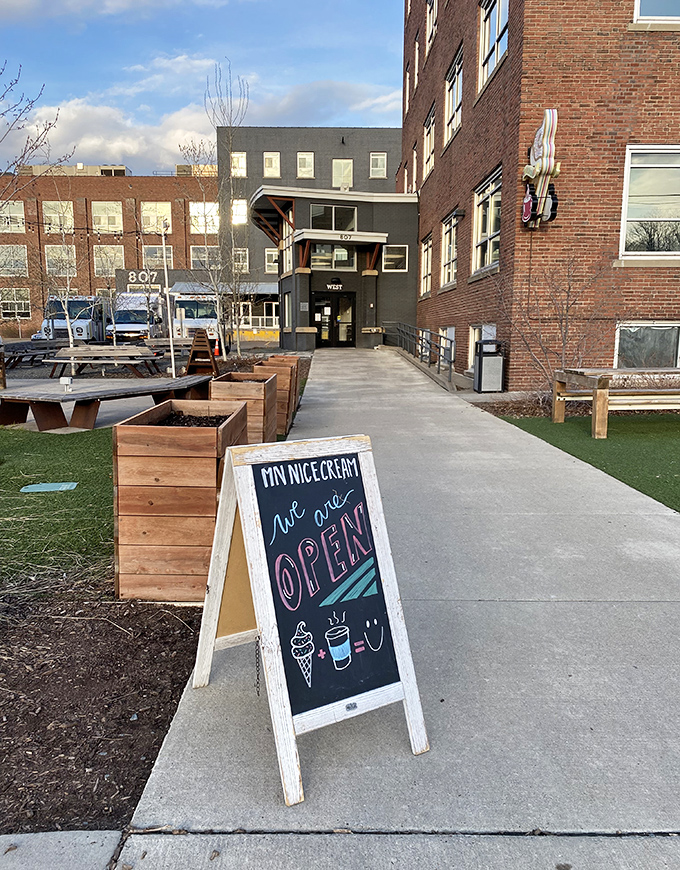 MN Nice Cream: Where ice cream meets modern art! This Minneapolis hotspot serves up cones so pretty, you almost don't want to eat them. Almost.