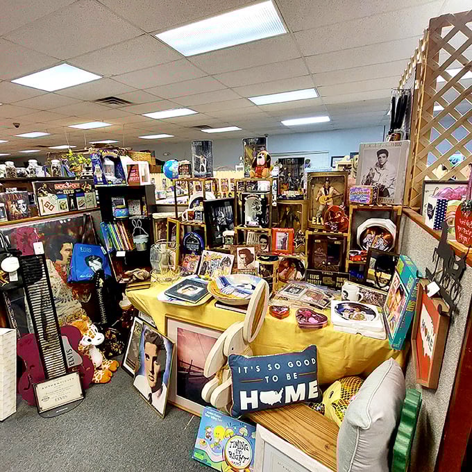 Knick-knack paddywhack, give a dog a... vintage bone? This barn bursts with curiosities that'll make your home howl with character.