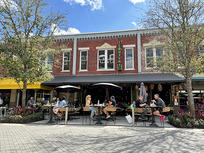 Rocco's Tacos: Where Palm Beach meets Tijuana! The patio's so lively, you might mistake your margarita for a dance partner.
