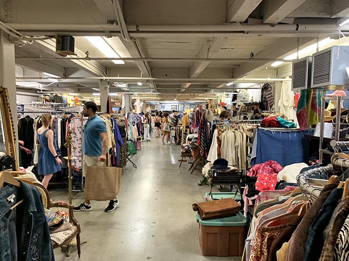 SoWa's urban oasis of vintage cool: Where hipsters and history buffs mingle over mid-century marvels.