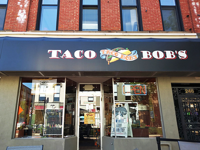 Taco Bob's: Kalamazoo's crown jewel of casual cuisine. It's like the Swiss Army knife of taco joints &ndash; simple, effective, and always handy.