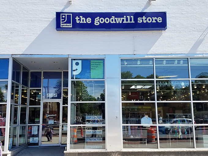 The Goodwill Store (Boston): "College town goldmine! Thanks to nearby Boston University, this Goodwill is a constant carousel of barely-worn, trendy finds."