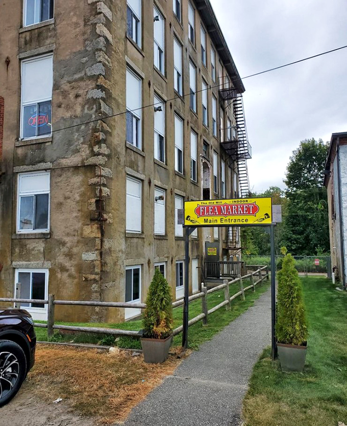 Mill-ennial shopping experience! The Old Mill Vintage Marketplace blends history and hipster heaven. It's like your grandma's attic got a cool makeover.