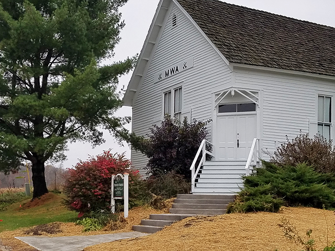 Step into a 19th-century fever dream at The Painted Forest. It's like Where's Waldo meets American History.