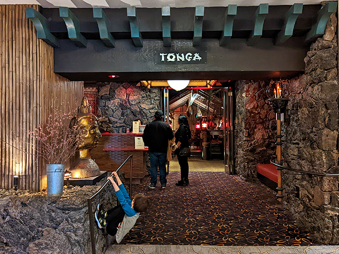Tonga Room: Where tiki dreams come true. It's like your Hawaiian shirt came to life and threw a party – complete with indoor rainstorms!