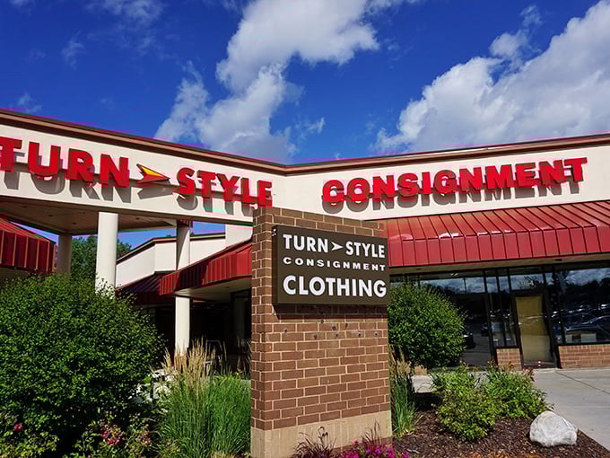 Turn Style Consignment: Where high-end meets low prices. It's like raiding a fashionista's closet, but without the guilt (or security alarms).