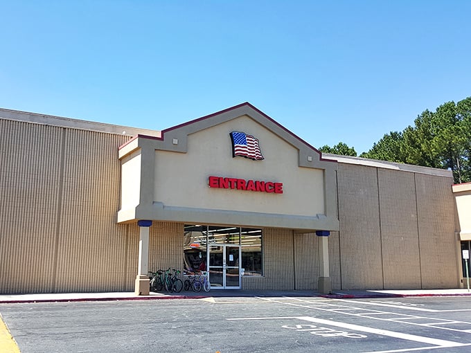 Stars, stripes, and super savings! America's Thrift Store stands proud, ready to make your wallet salute with joy.