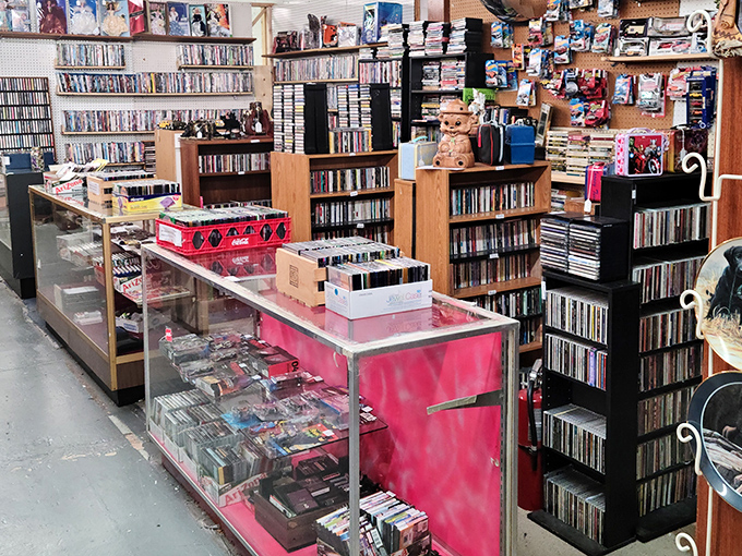 Nostalgia overload! Bart's Flea Market is a treasure hunter's paradise, packed with everything from retro electronics to vintage vinyl. Time to dig in!