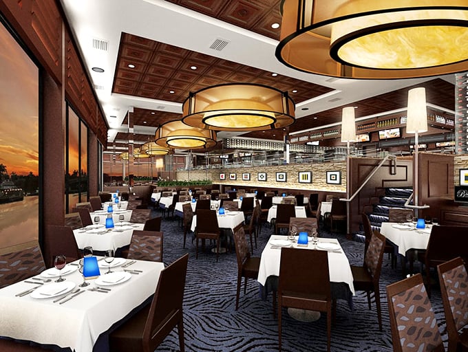 Elegant interiors meet down-home flavors at Billy's. It's like the stone crabs got dressed up for the prom but still know how to party.