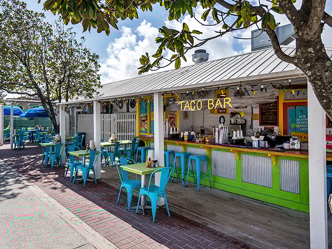 Rooftop revelry at its finest: Bud & Alley's invites you to toast the sunset from your perch above the Gulf.