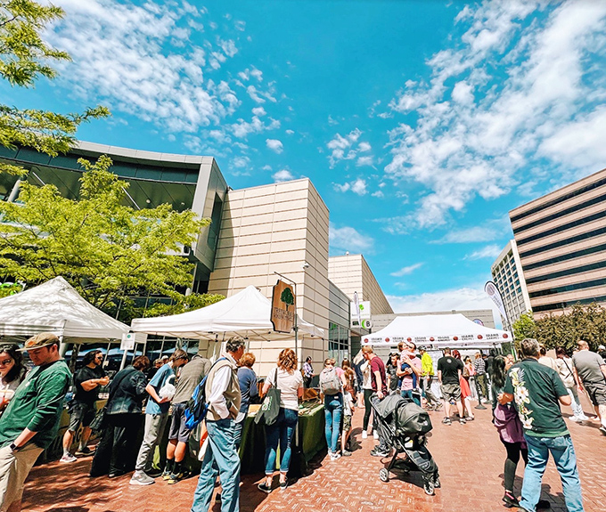 Boise's bustling bazaar! Capital City Public Market is where your taste buds go to party and your wallet goes to diet.