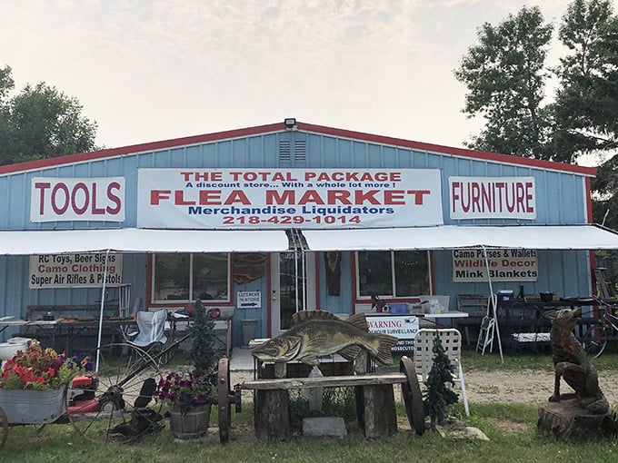 Embrace the unexpected at DKS! Where else can you find a fishing rod, a vintage dresser, and a life-size walleye cutout under one roof?